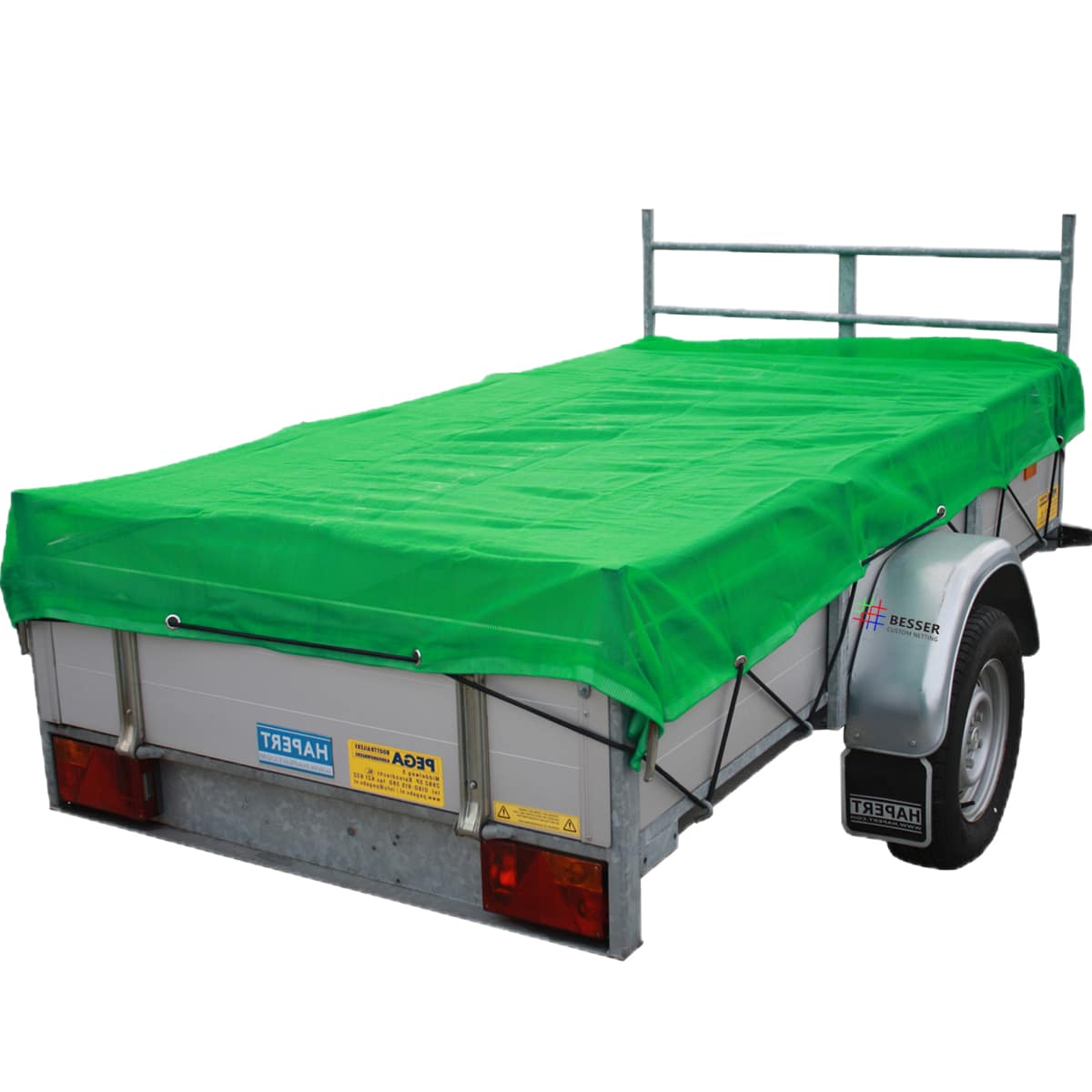 PE fine mesh trailer cover net